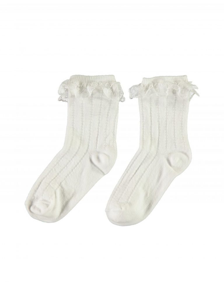 Hvite blondesokker - MioTrend