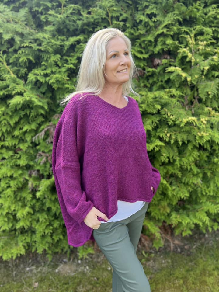 Helle genser rosa/lilla - MioTrend