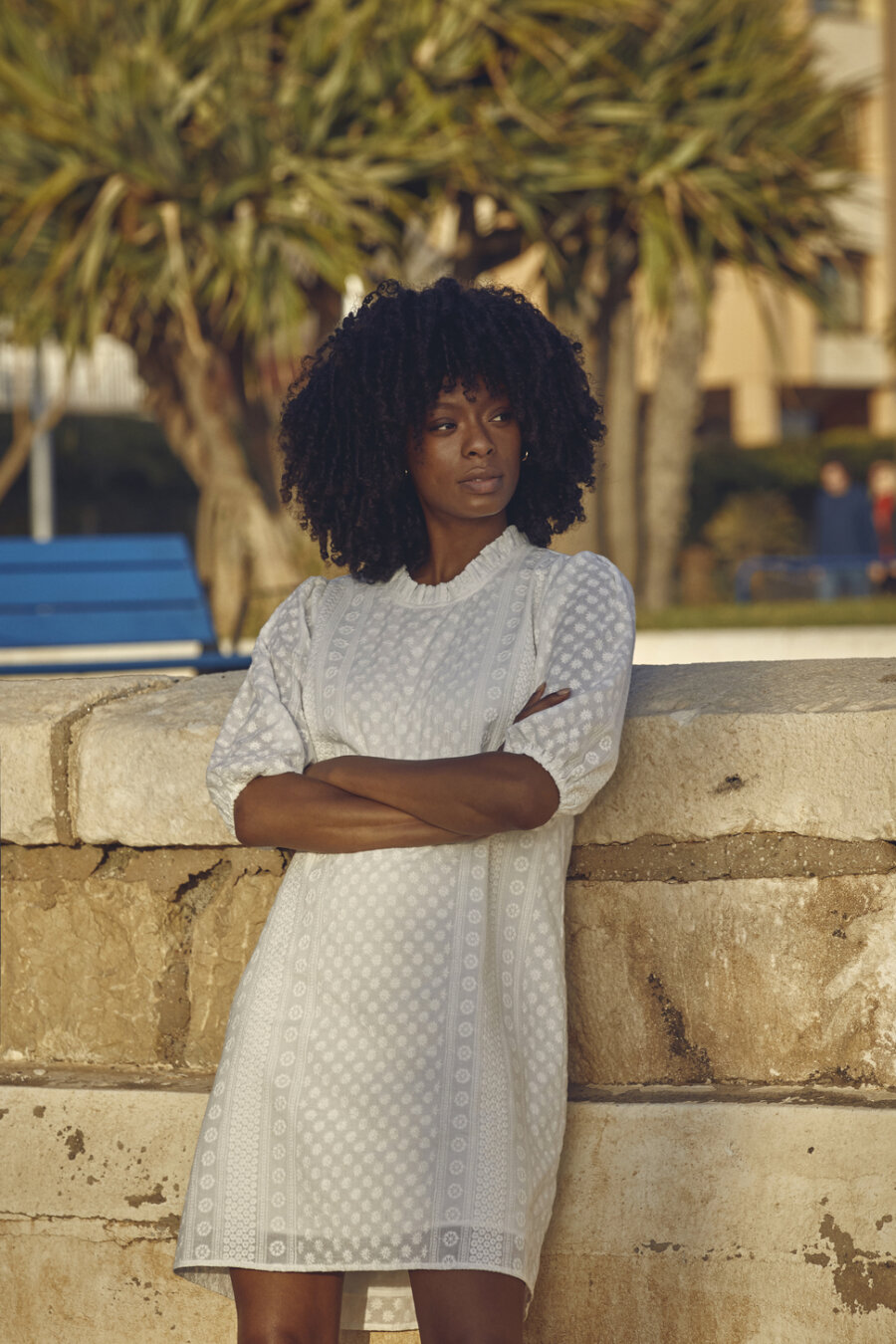 Elita hvit kjole - MioTrend